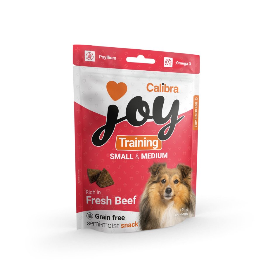 Calibra Joy Training semi-moist Leckereien mit frischem Rindfleisch ...